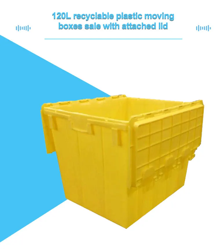 Stackable Plastic Tote Boxes - Durable & Versatile Storage