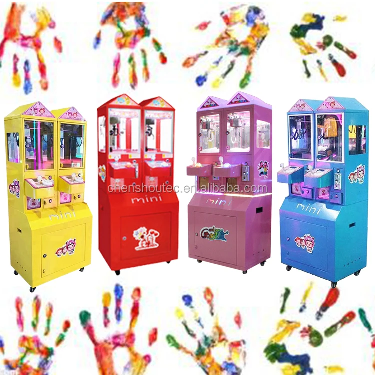 Mini Claw Double House Toy Clip Machine - 2 Player Fun
