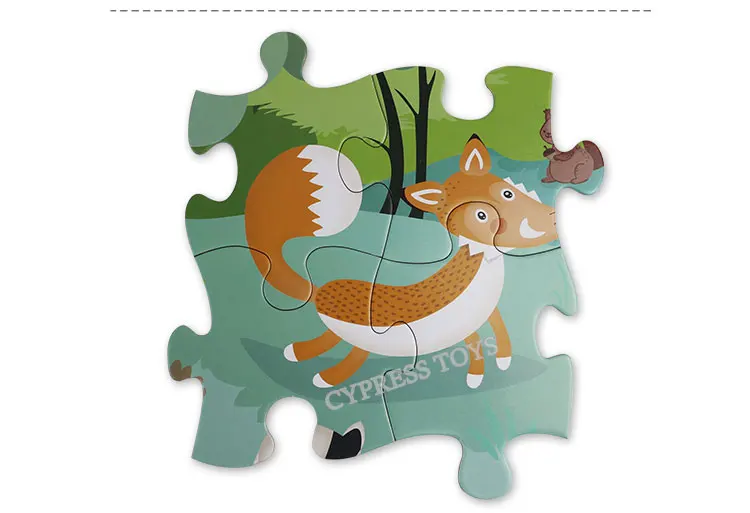 New Design Paper Animal Puzzle 3d Puzzle Paper Puzzle Toy For Kids ...