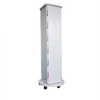 Floor Standing Rotating Pegboard Display Stand - Buy Rotating Pegboard ...
