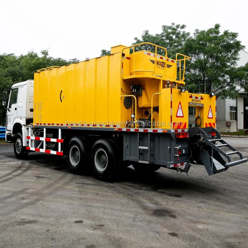 Asphalt Pavement Slurry Seal Manual Trucks Cost For Sale - Buy Slurry ...