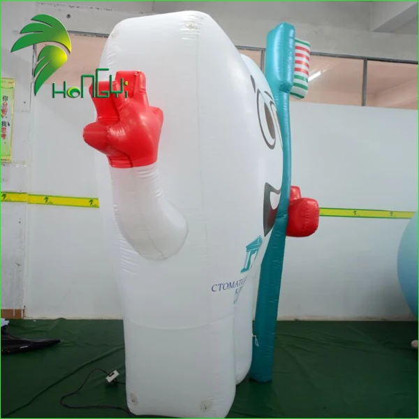 Oxford Cloth Inflatable Tooth Shaped Balloon,Inflatable Teeth Model ...
