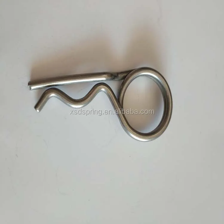 DIN11024 Carbon Steel Galvanized Stainless Steel Spring Clip Types of R ...
