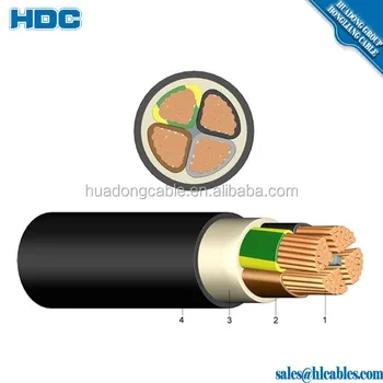 Cu/al Conductor Xlpe Pvc Insulated 185mm 4 Core Ecc Cable - Buy Ecc ...