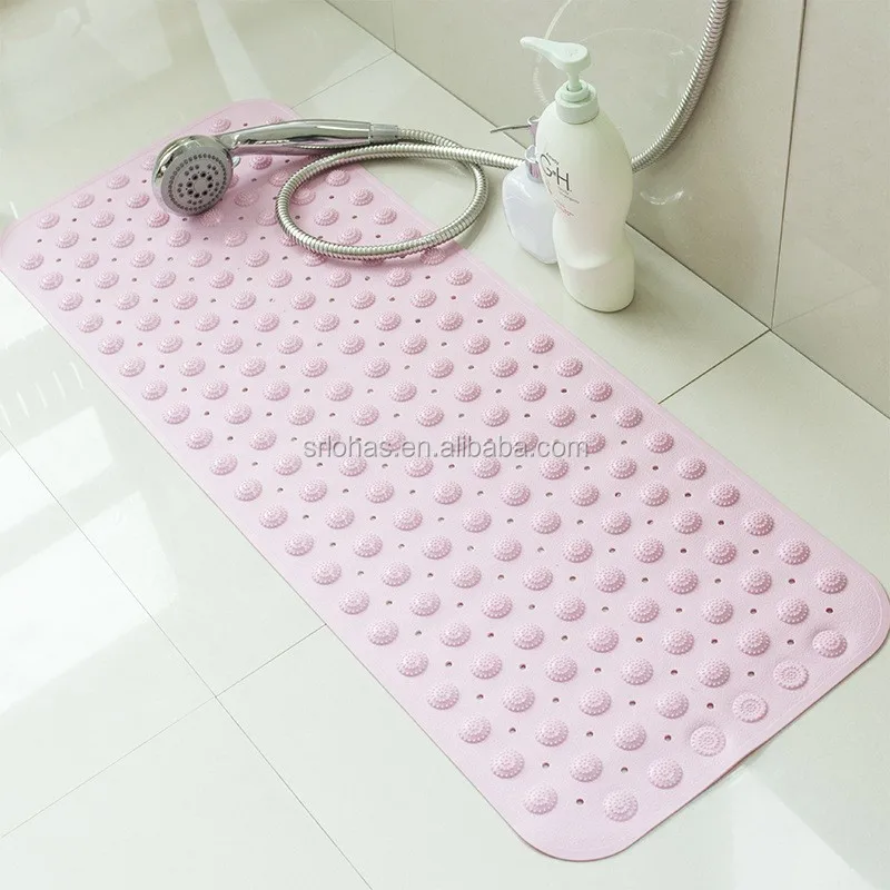 Rubber Bathroom Floor Mats Anti Slip Bath Mat Safety Pvc Mat - Buy Pvc ...