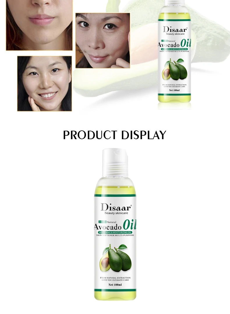 Disaar Skin Care Relaxing Natural Best Moisturizing Softener Avocado ...