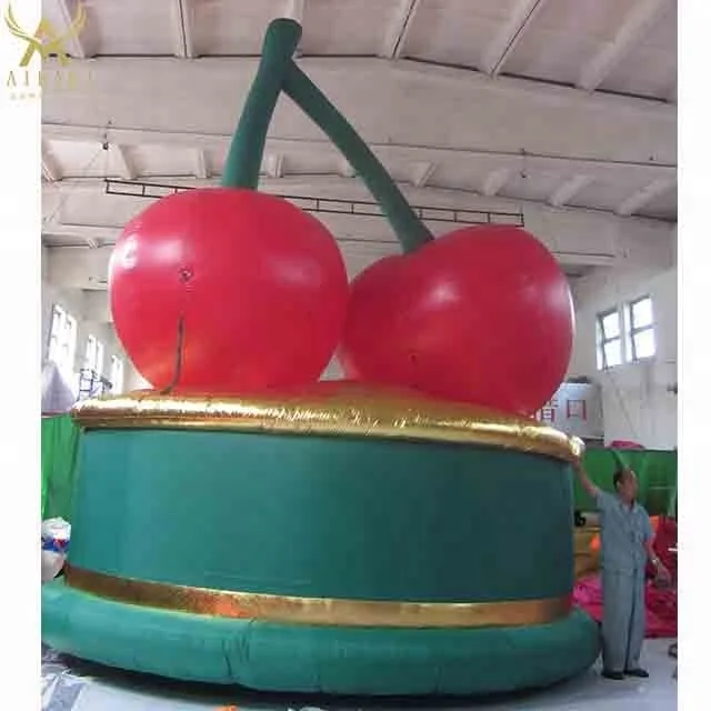 Giant Inflatable Cherry Balloon,Inflatable Fruit And Vegetable Balloon ...