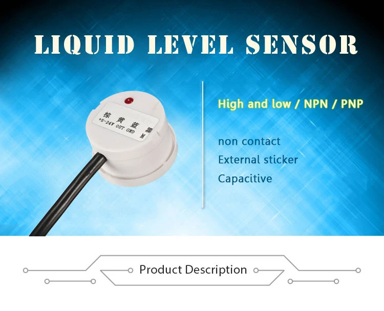 Npn Pnp Hight And Low Switch Output Ultrasonic Water Non Contact Liquid ...