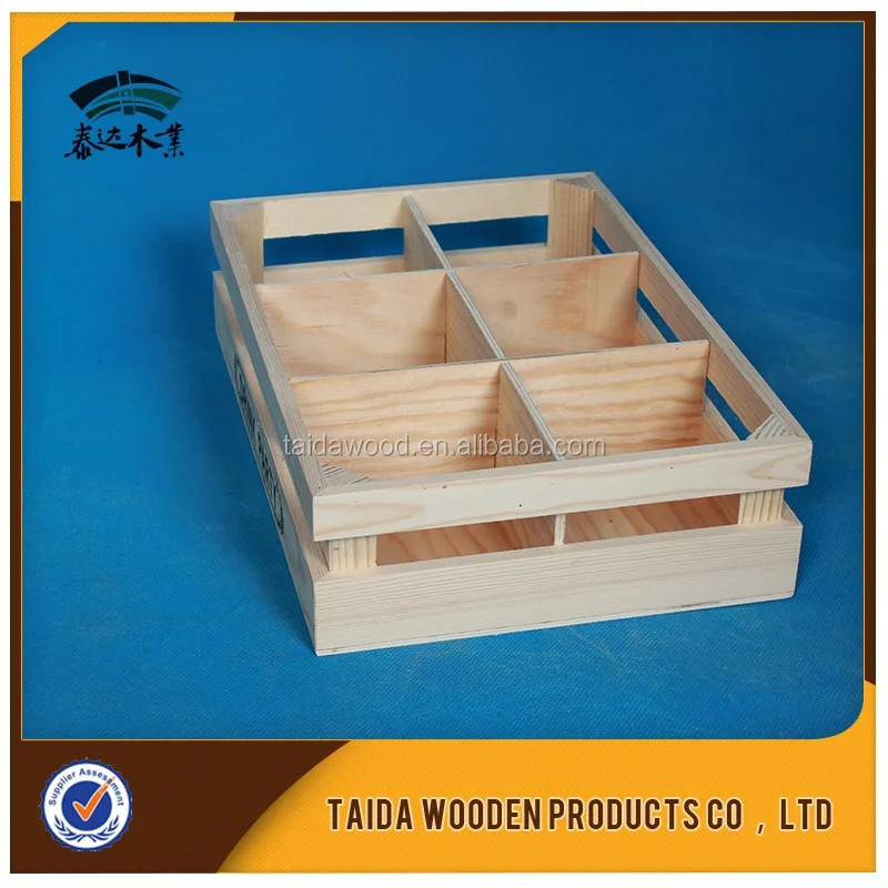 Wood Crate Storage Set Of 3,Nesting,Sizes Small,Medium And Large - Buy ...