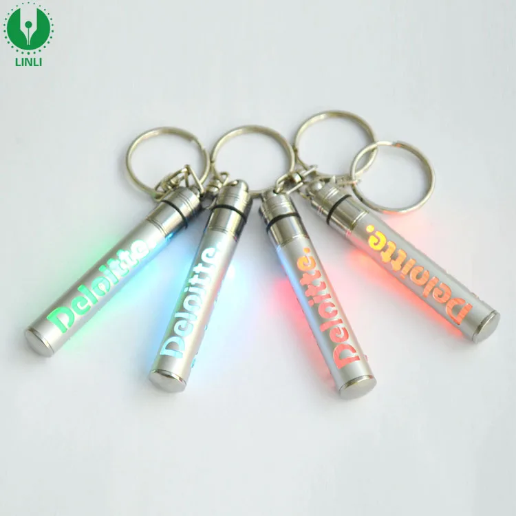 Laser Logo Led Projector Custom Printed Keychain - Buy Custom Printed ...
