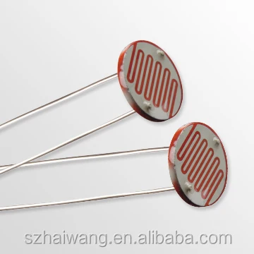 Ldr & Photoconductive Cell 20mm Cds Sensor Light Sensor Organ - Buy ...
