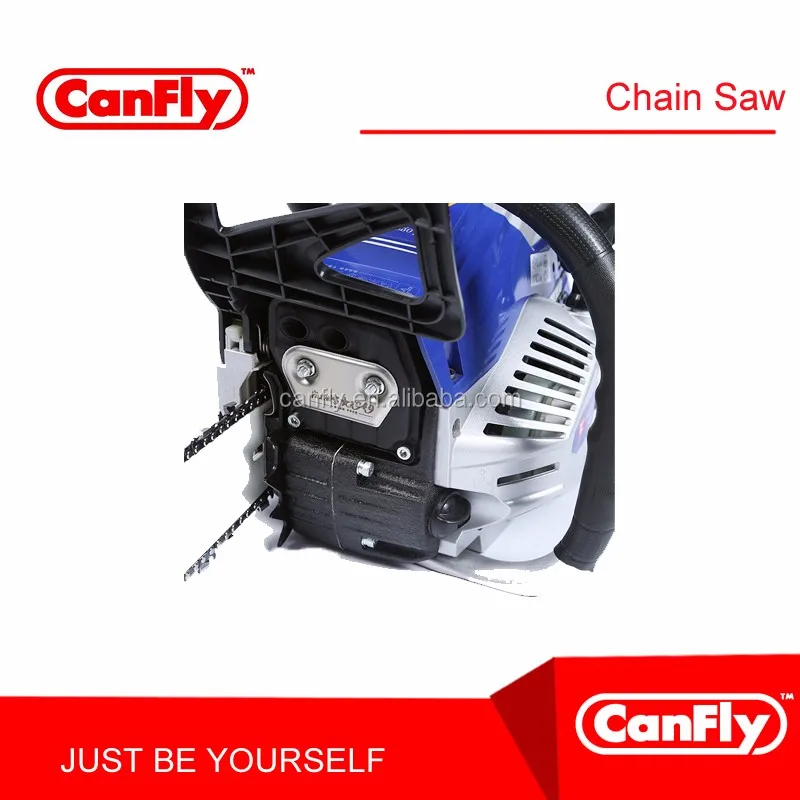 58cc Petrol Chainsaw - Easy Start, 18/20/22" Bar Length