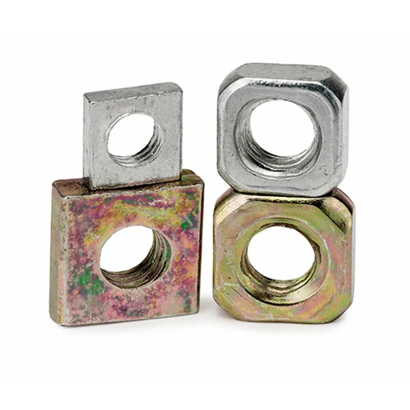 M16 M20 Grade 12.9 Carbon Steel Blue White Zinc Plated Square Nut - Buy ...