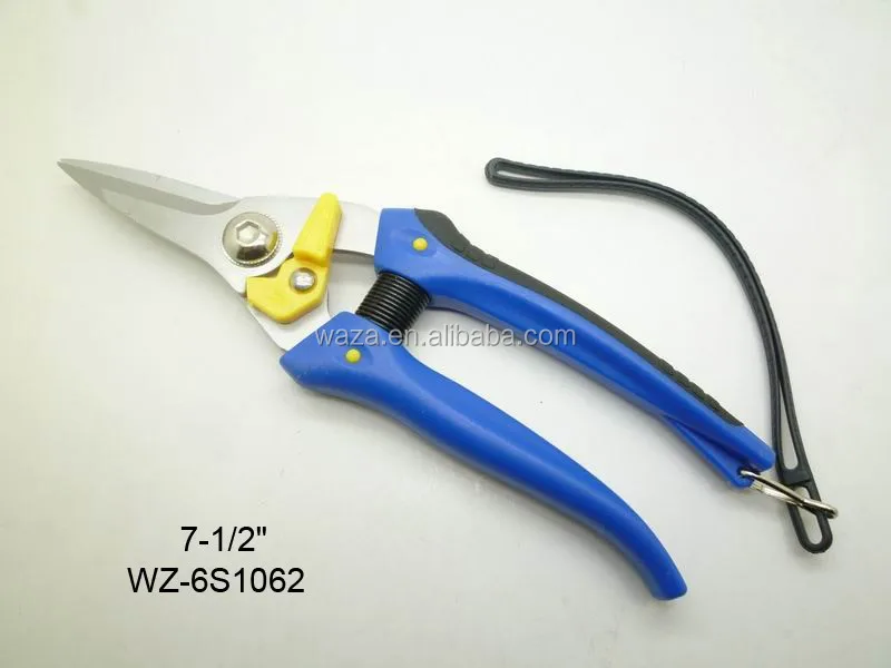 High Quality Stainless Steel Garden Scissors for Pruning