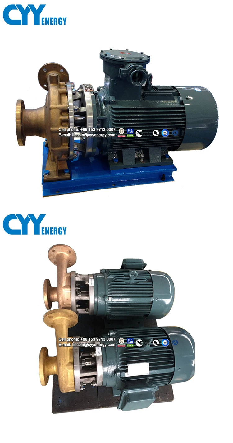 Cryogenic Liquid Argon Oxygen Nitrogen Trailer Transfer Pump