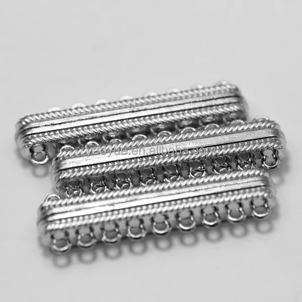 9-strand 48mm Slide Lock Clasp Jewelry Magnetic Tube Clasp For ...