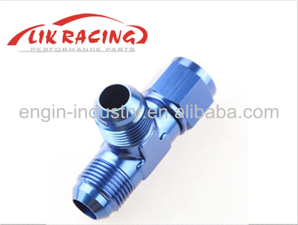 An6 An-6 Male To -6an Male To 6an Female Pipe Flare Tee T Piece Fuel ...
