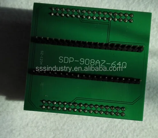 68 Pin Qfp To Dip 40 Pin Qfp64 Socket - Buy Qfp64 Socket,Programmer Socket Adapter,68 Pin Qfp To ...