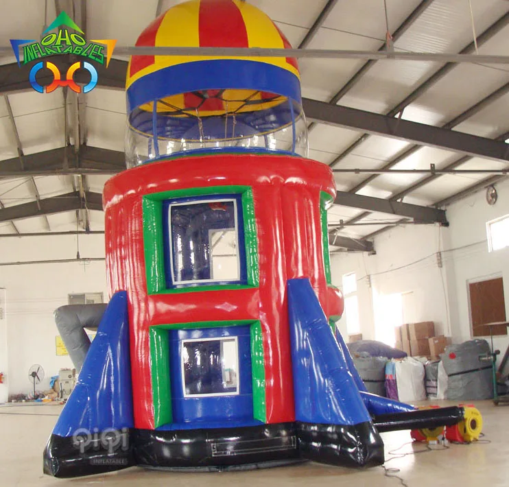Guangzhou Amazing Gladiator Rocket Toy Kid / Adults Inflatable Rocket ...