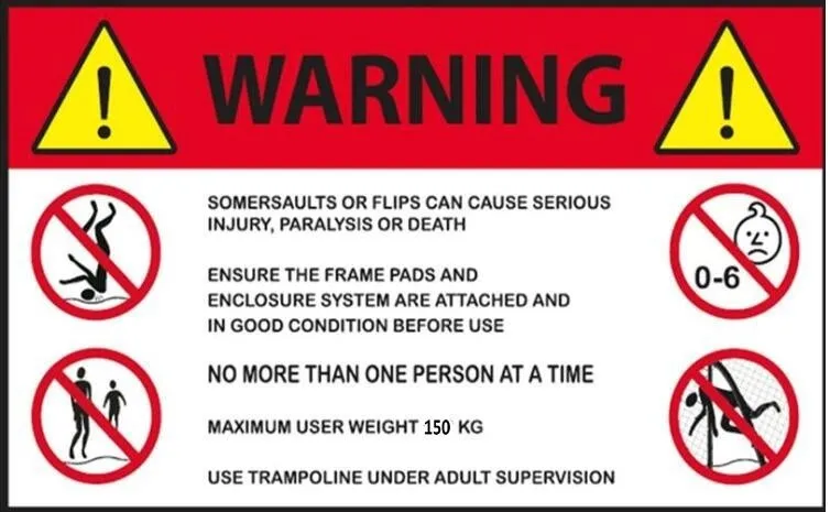 Rechteckiges Trampolin 8x12ft Mit Enclosure - Sicherheit Und Spaß