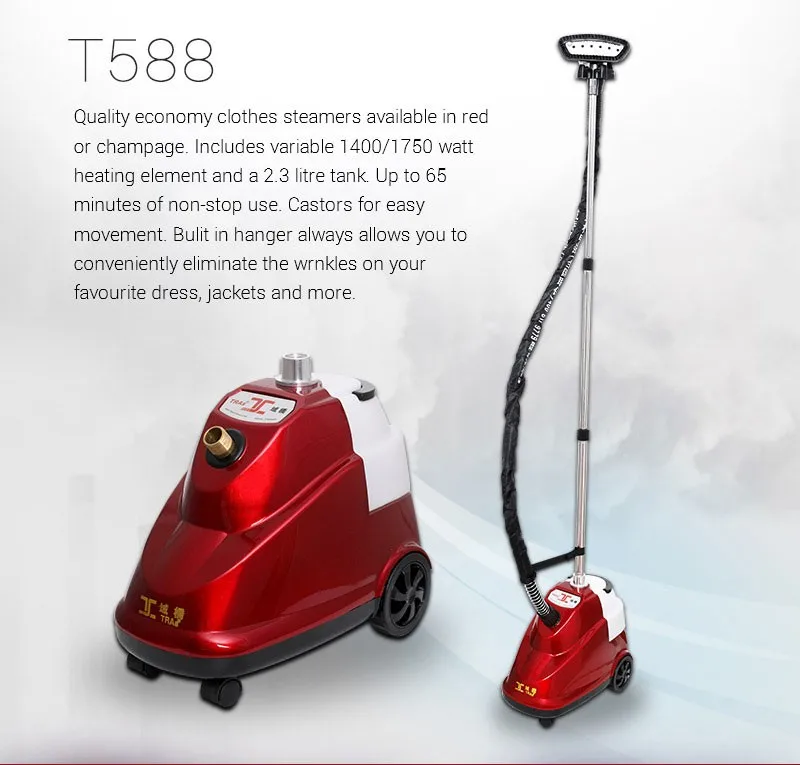 1750w Professional Garment Steamer Vertical Steam Iron Clothes Steamer ...