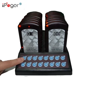 Multi-service Fast-food Restaurant Table Buzzer,Wireless Waiter Caller ...