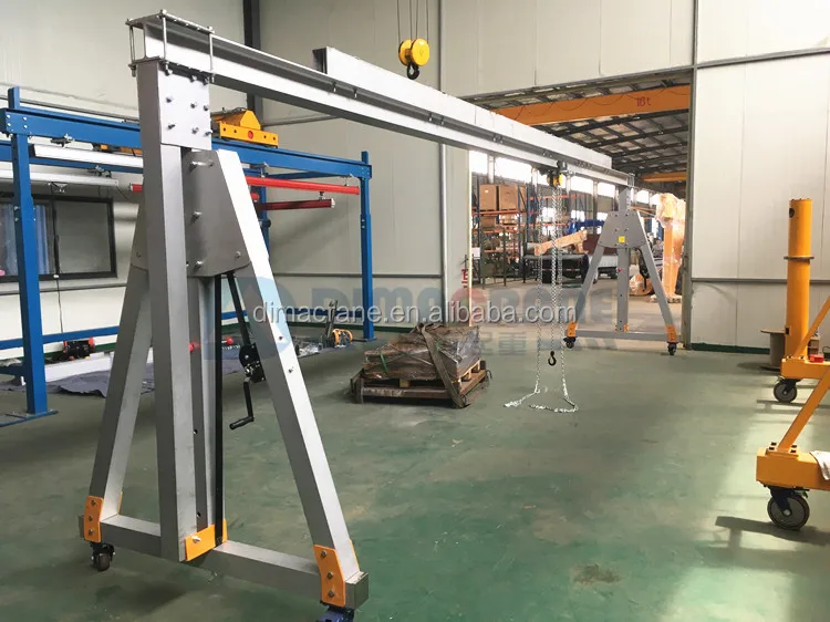 2019 The Latest Design Aluminum Alloy Gantry Crane With Largest Span 8m ...