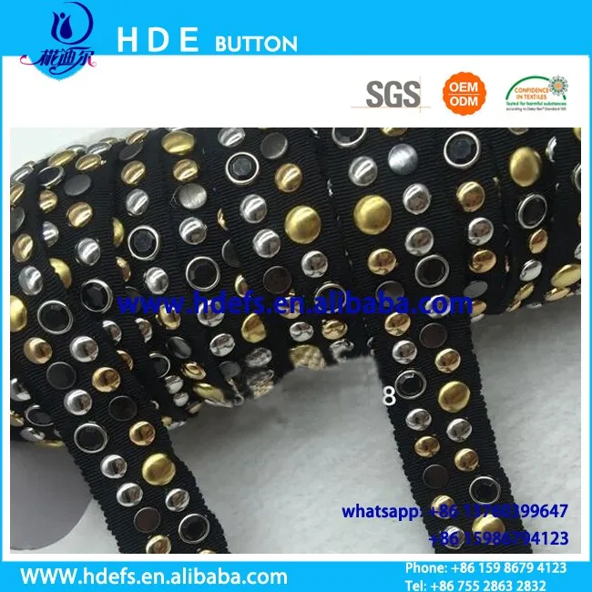 Plastic Snap Button Tape Customized Color - Buy Plastic Snap Button ...