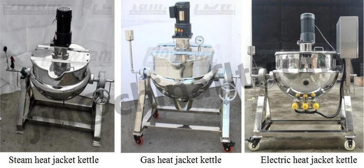 Industrial Jacketed Steam Caramel Cooking Pot With Mixer - Buy Caramel ...