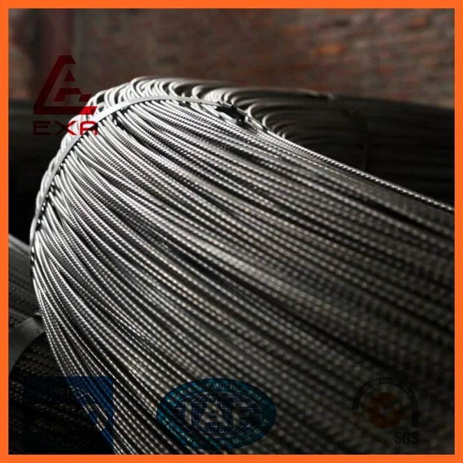 Astm A421 7mm 77b/82b Alambre De Acero Pretensado De Hormigón - Buy ...