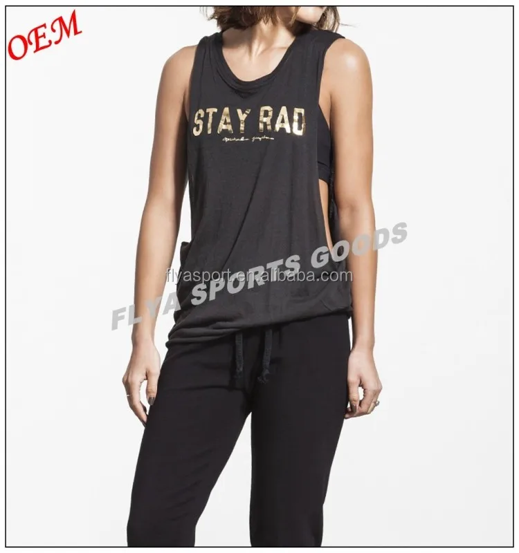 High Lightweight Soft Yoga Wear Low Cut Womens Sport Tank Top - Buy ...