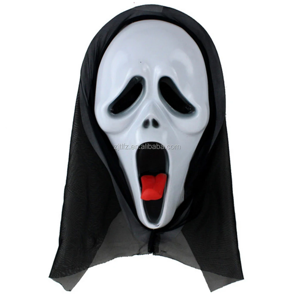 Halloween Cheap Plastic Horror Scary Mask - Buy Halloween Cheap Plastic ...