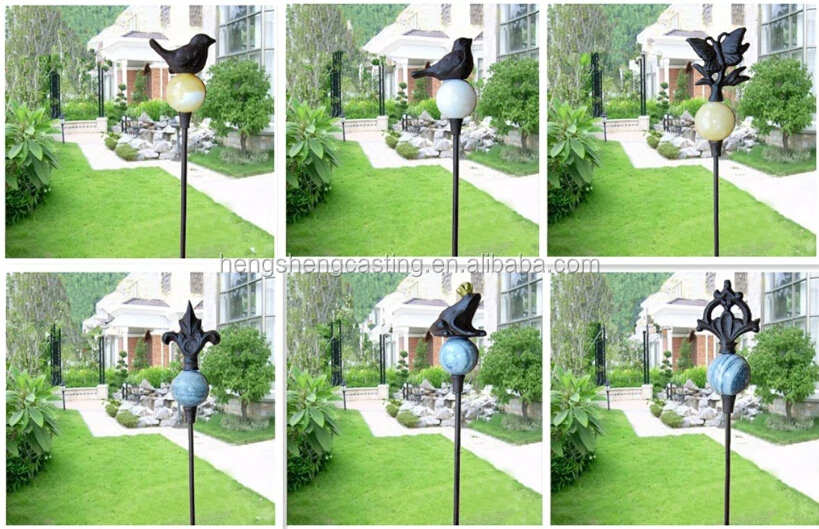 Antique Cast Iron Bird Hose Guides/stake - Buy Decorative Hose Guides ...