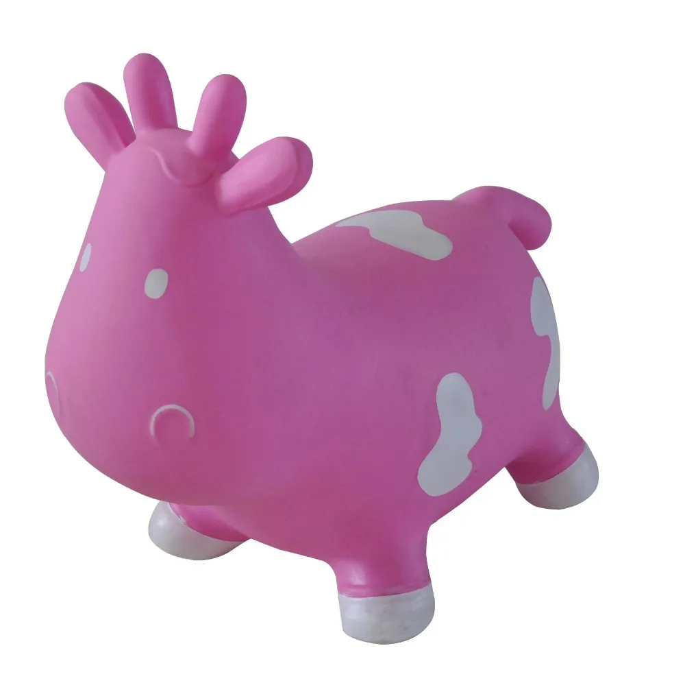 Pvc Inflatable Cow Toy/jumping Animal Toy/hopper Animal - Buy Moving ...