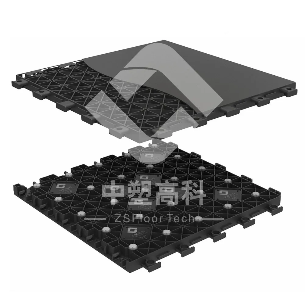 Outdoor/indoor Rubber Plastic Flooring for Futsal & Basketball