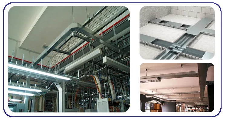 금속 케이블 트렁킹 트레이 스테인레스 스틸 100-400kg 시 크기 케이블 트렁킹 트레이 표준 크기 제공 모든 최대 ...