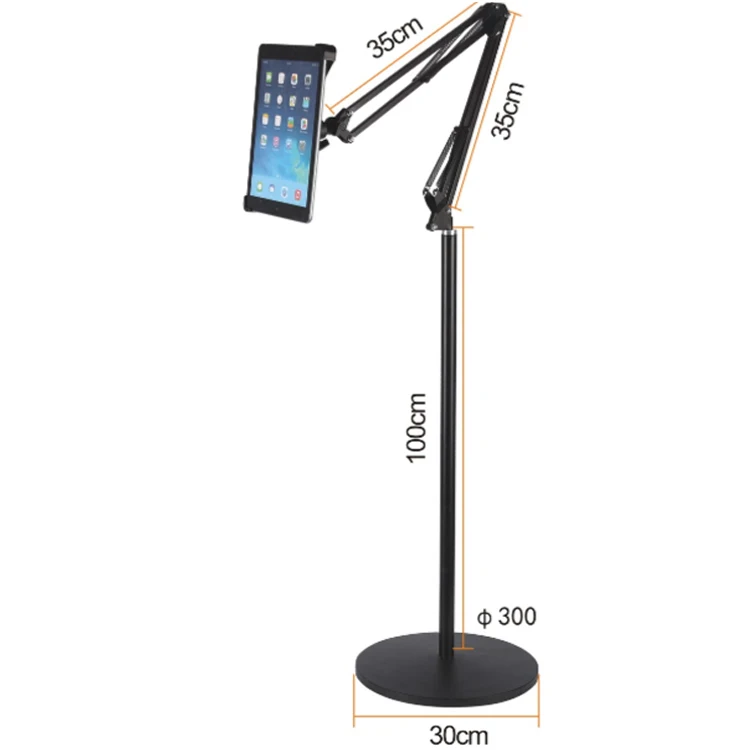 New Product Adjustable Mobile Floor Rack Tablet Pc Stand - Buy Floor ...
