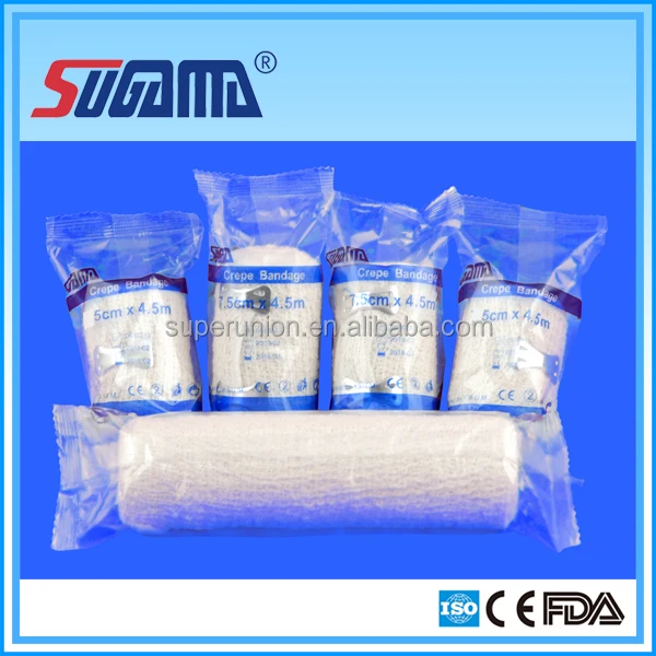 Different Types Elastic Crepe Bandage For Surgical Use - Buy Elastic ...