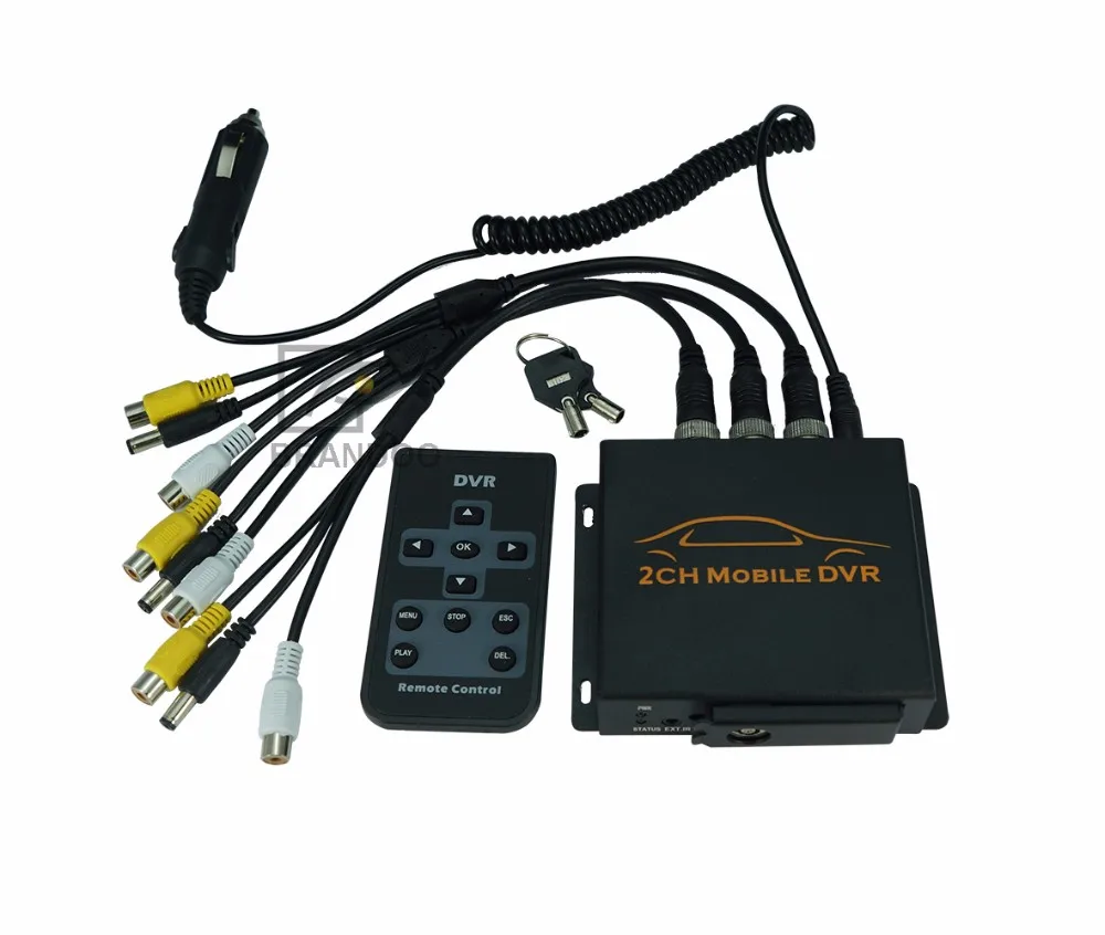 2ch Taxi Camera Dvr Sd Mobile Dvr Kit With Camera And Monitor - Buy ...