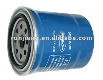 Oil Filter For Hyundai Trajet Oem No:26310-27200 - Buy Auto Oil Filter ...