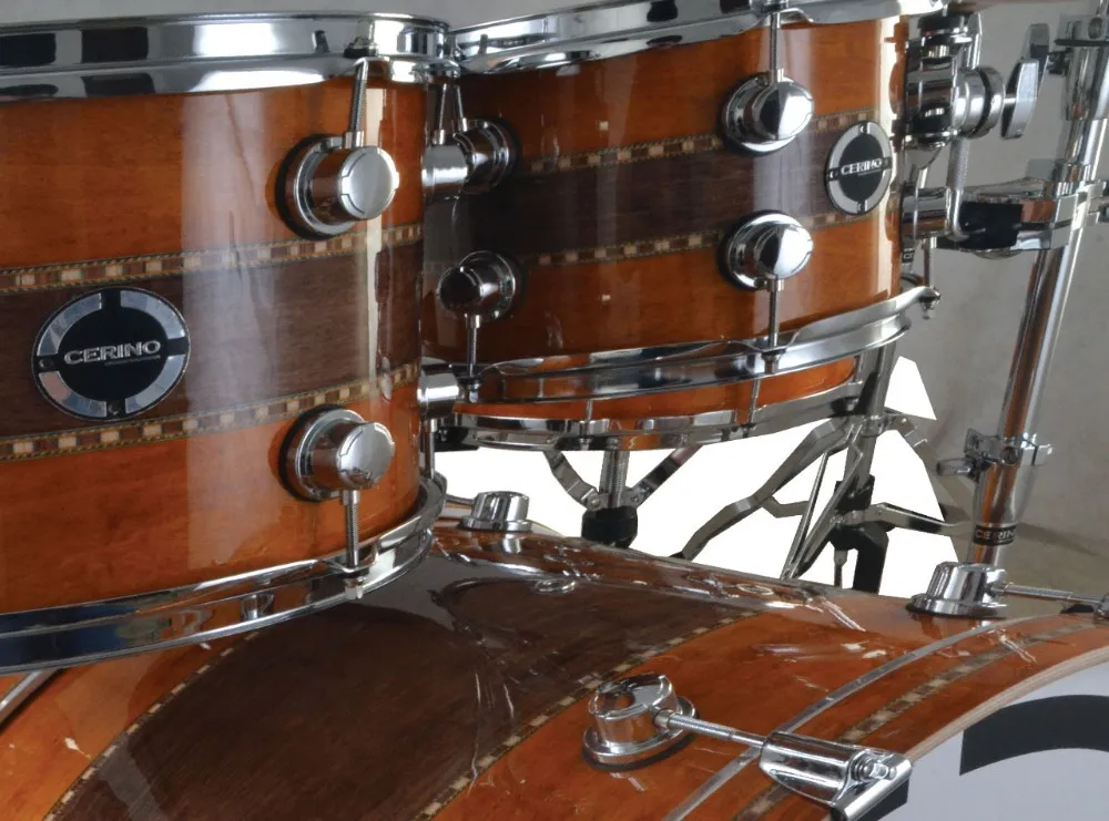 CLASSIC Lacquer Drum Set with Chrome Hardware - British Drum Company