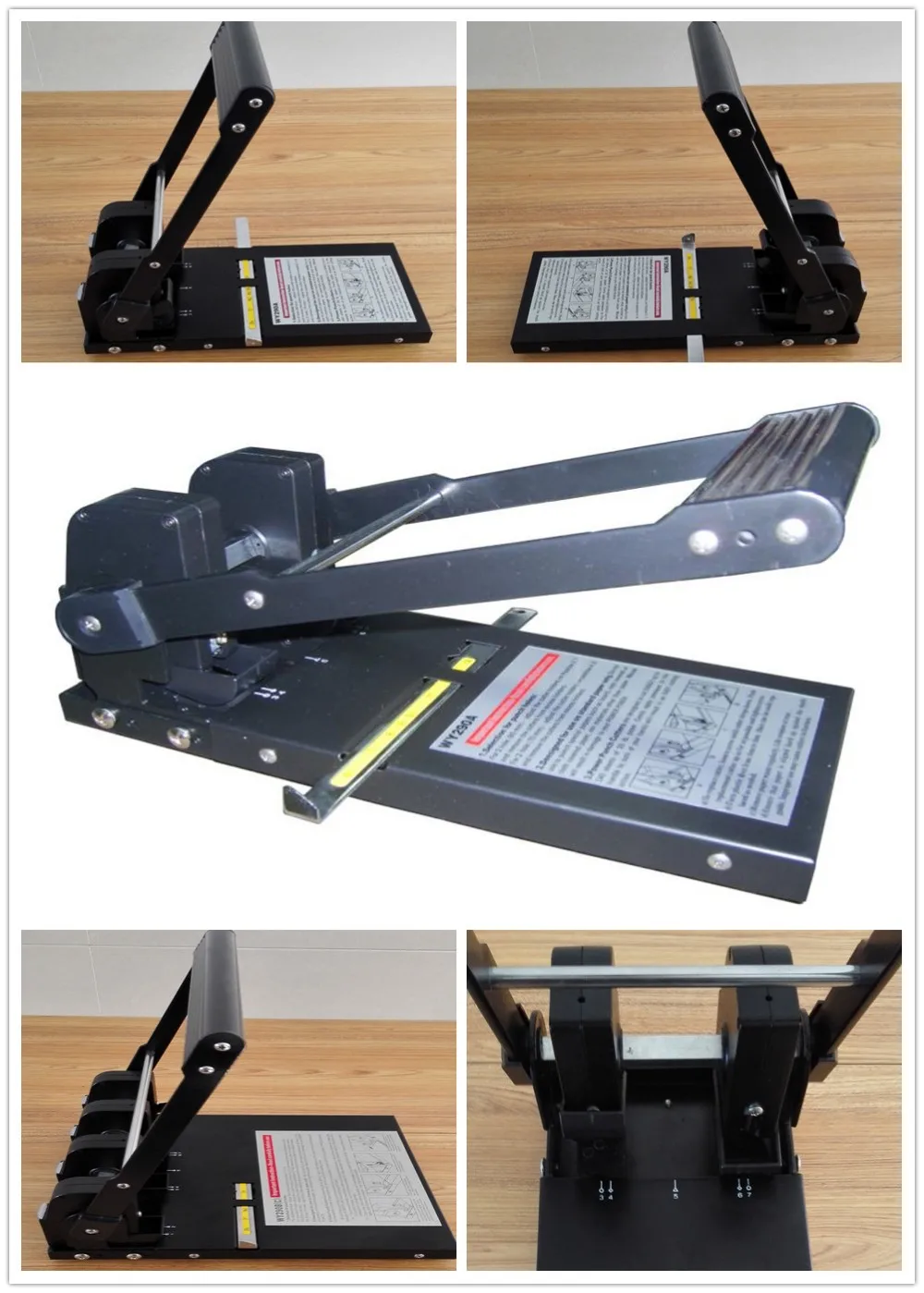 Double Hole Punch Machine/heavy Duty Paper Puncher - Buy Heavy Duty ...