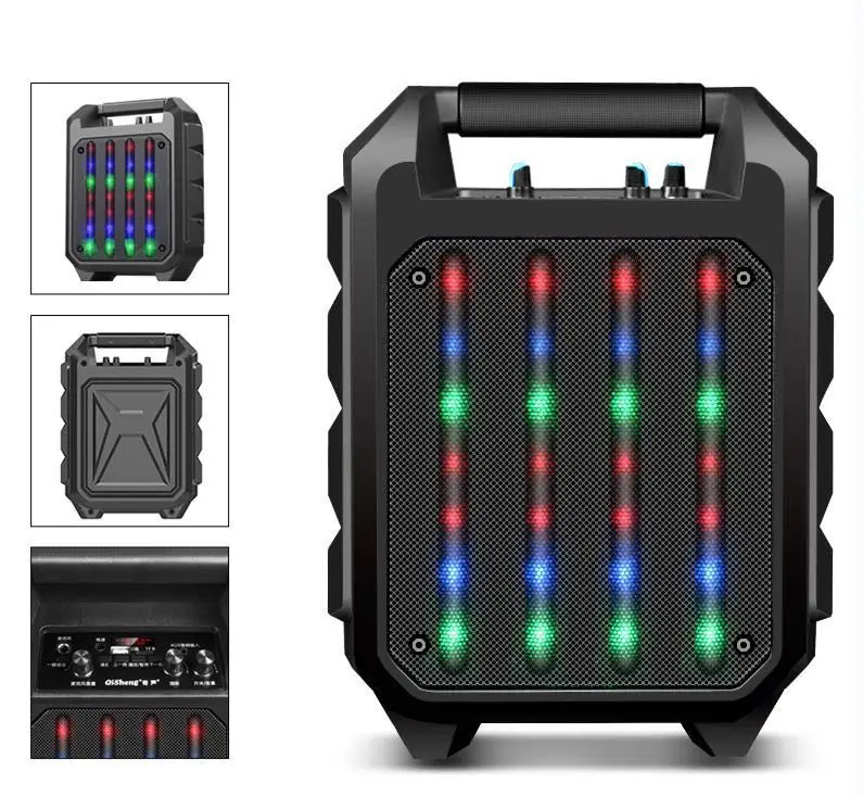 Willico Blue Tooth Speaker With Fm Radio 6.5inch With Usb Tf Fm Remote ...