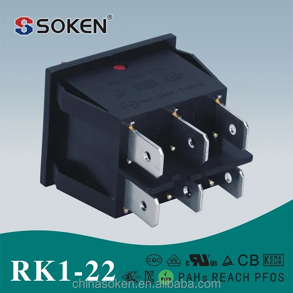 Soken kema keur rocker switch t125 55-Interrupteurs à bascule-ID de ...