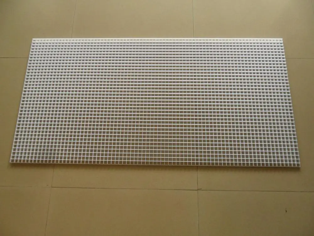 White Plastic Eggcrate Grille 1200mm*600mm - Buy Plastic Air Grille ...