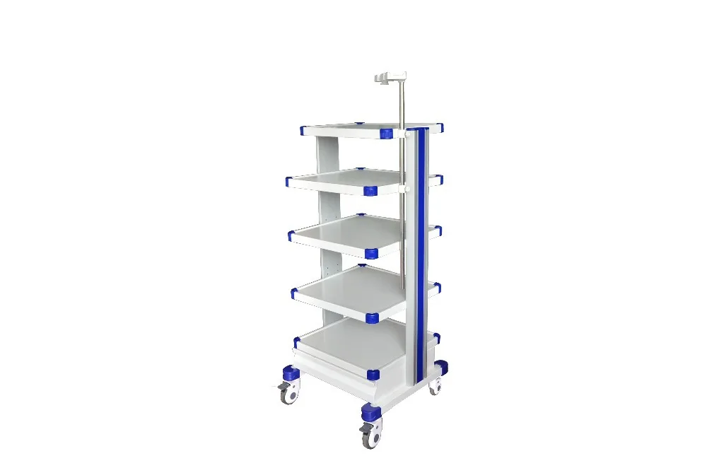 Medical Laparoscopy Trolley Moving Cart Four/five Shelf - Buy Medical ...