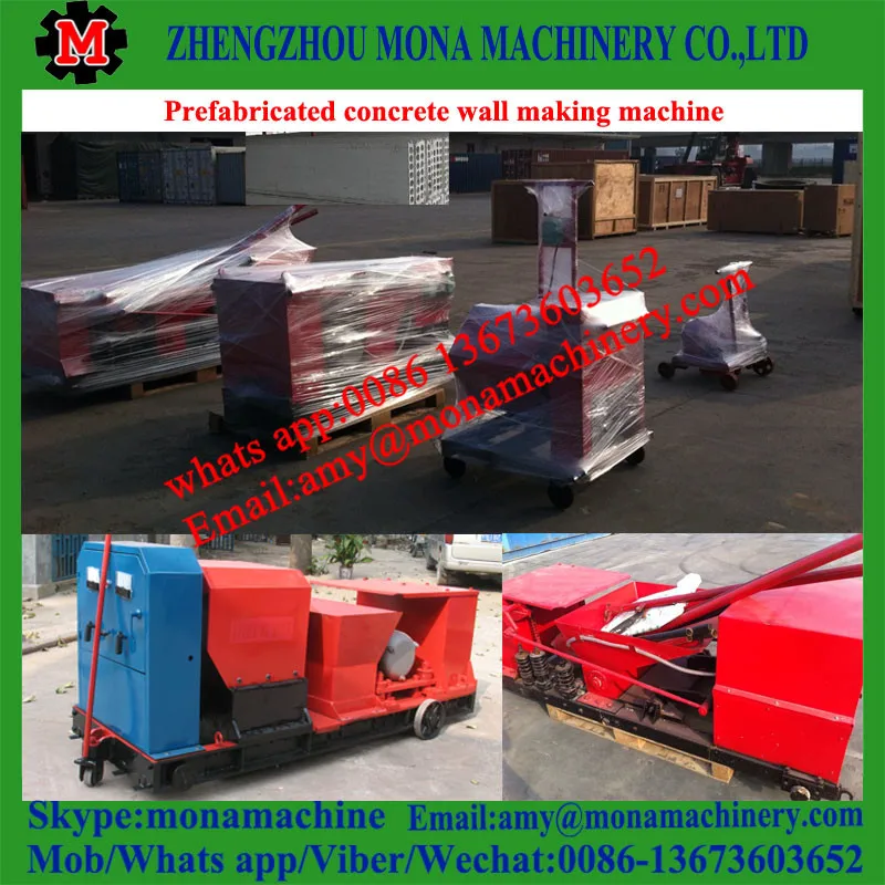 Precast Concrete Lightweight Boundary Wall/fence Wall Machine Making ...