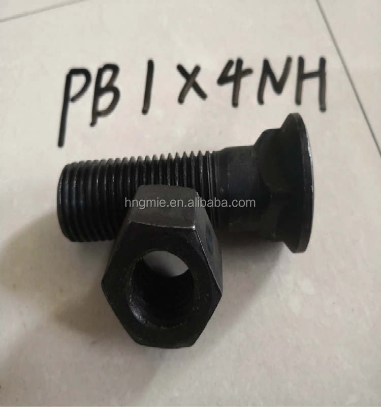 Grade 12.9 1''x4'' Plow Bolt with Nut 5P8136&2J3507 Made of Durable ...