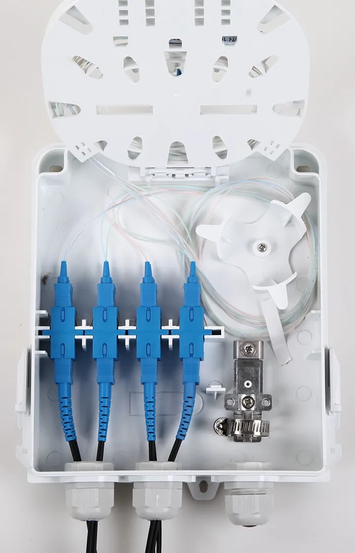 8 Port Fiber Optik Kablo Ftth Ortak Kutusu Açık Kablo Dağıtım Kutusu,Su ...