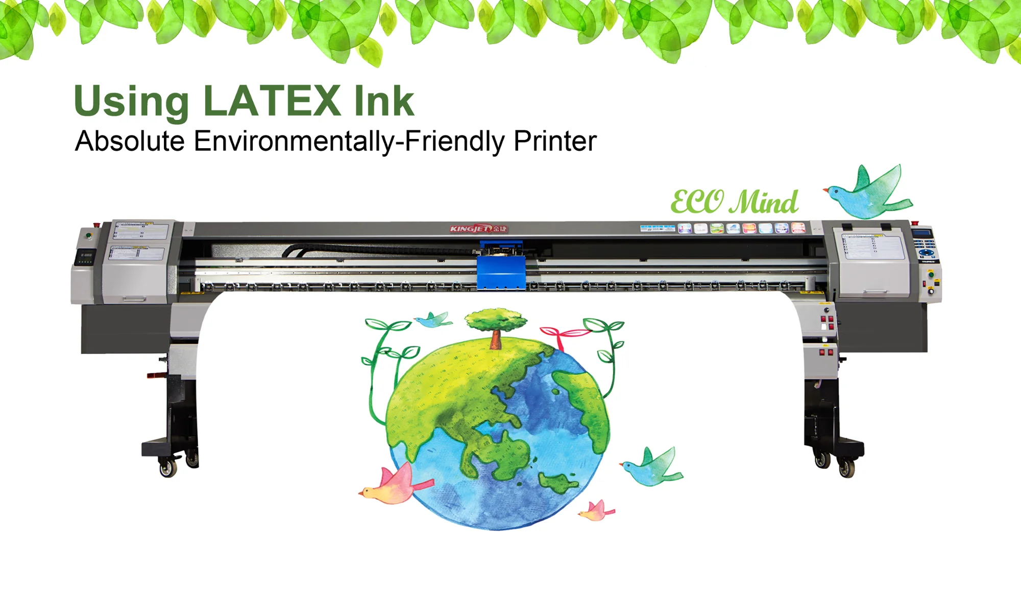 3.2m Indoor Wall Paper Plotter Wallpaper Latex Ink Flatbed Digital ...